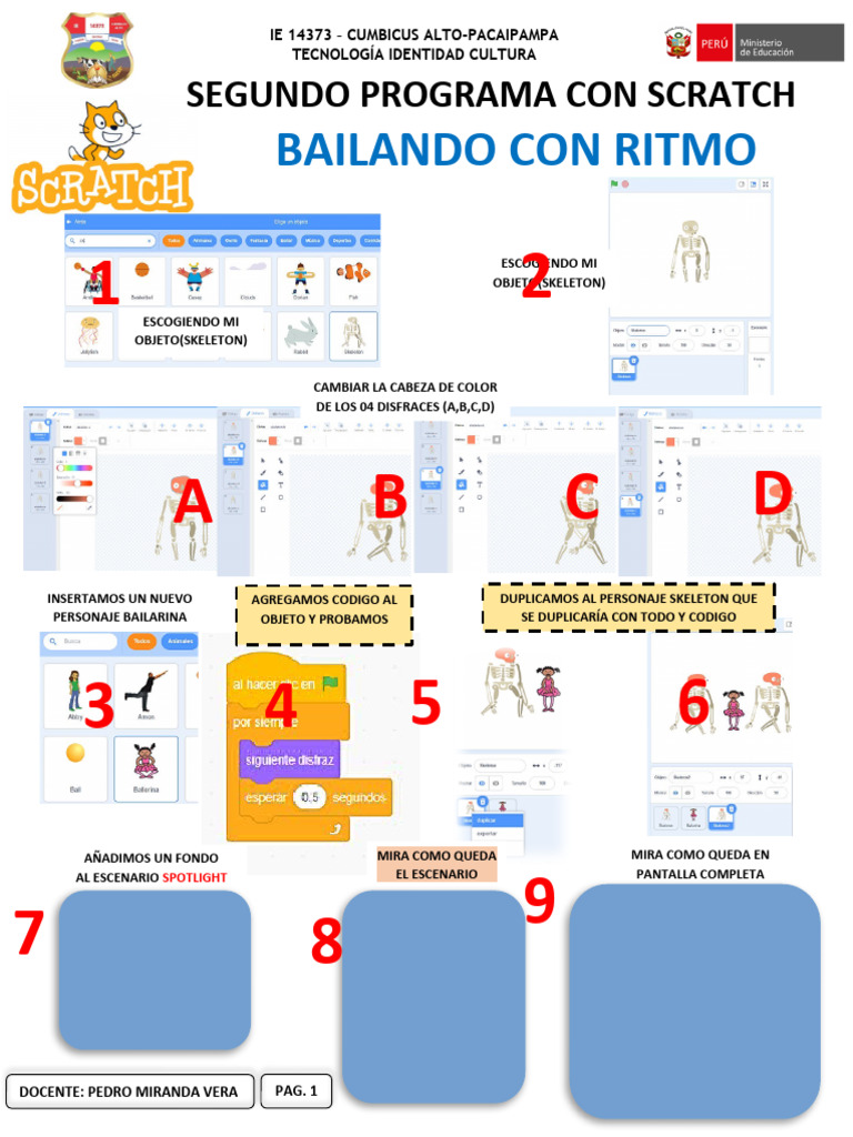 Segundo Programa - Bailando Con Ritmo | PDF