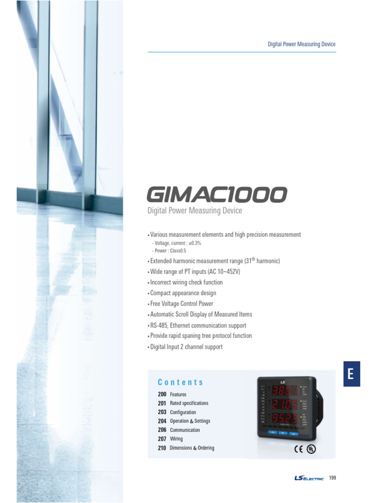 2. Gimac_1000_Catalog_EN | PDF | Power Supply | Fuse (Electrical)