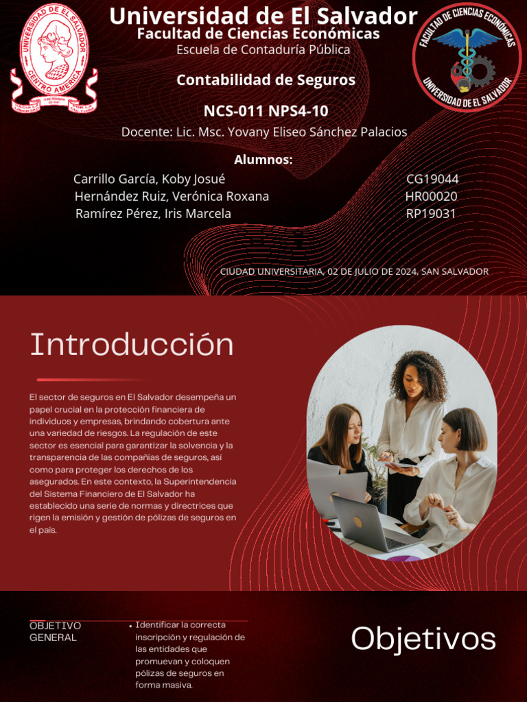 Contabilidad de Seguros | PDF | Seguro | Póliza de seguros