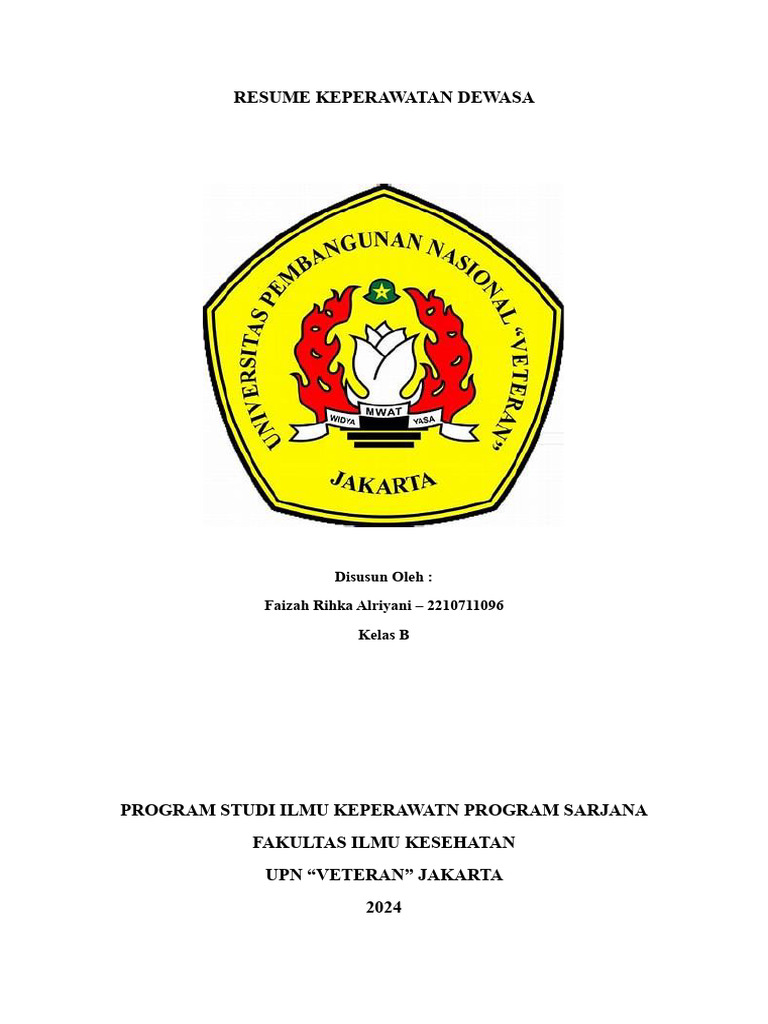 096 - Faizah Rihka - Kep Dewasa | PDF