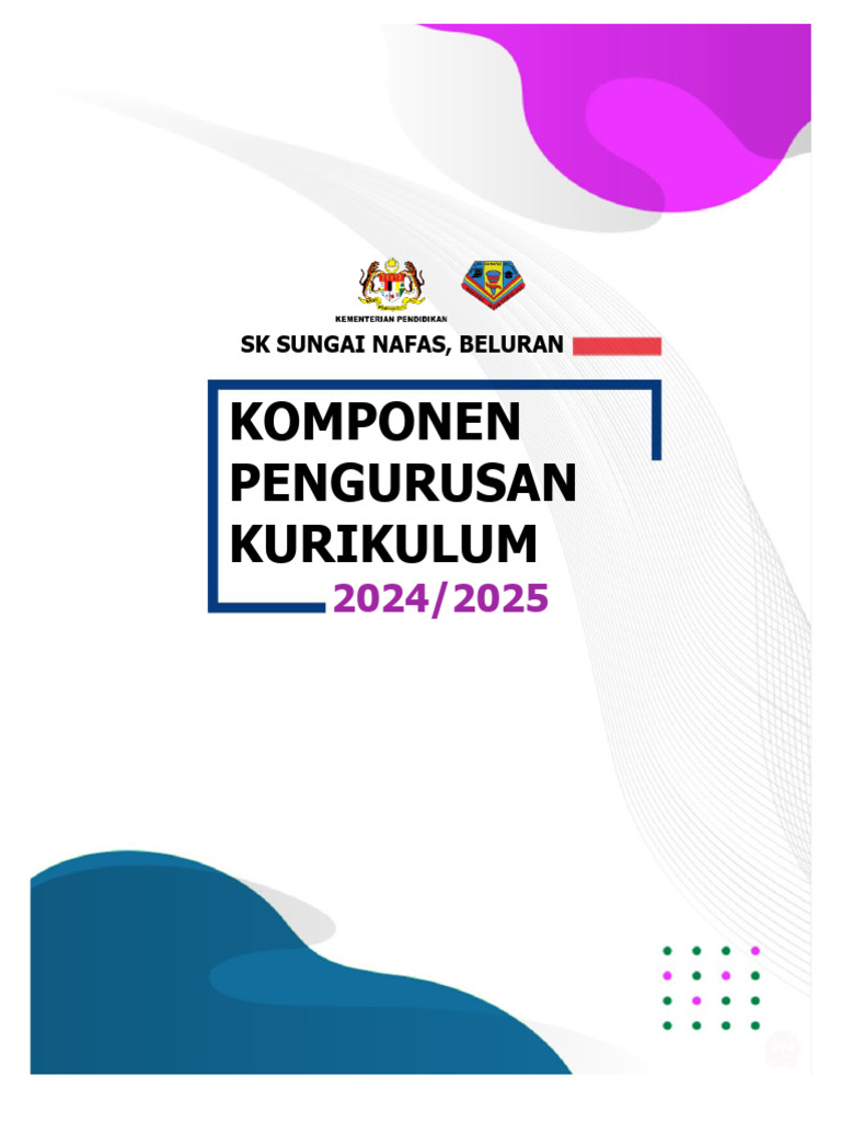 Buku Pengurusan Sekolah-Bahagian C - Komponen Kurikulum | PDF