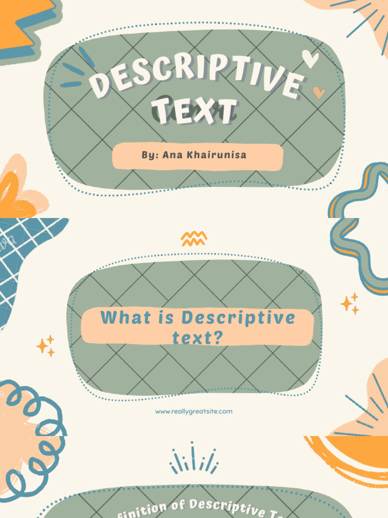 Materi Descriptive Text | PDF | Verb | Linguistic Typology
