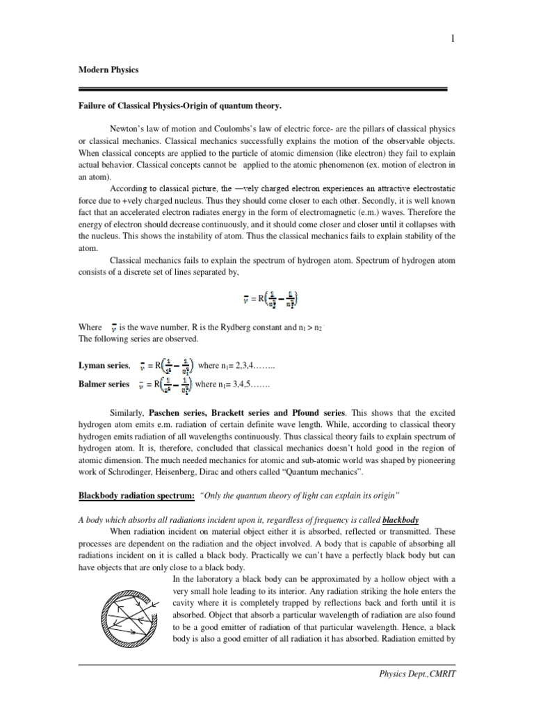 QM-(Phase and group velocity) | PDF | Photoelectric Effect | Waves