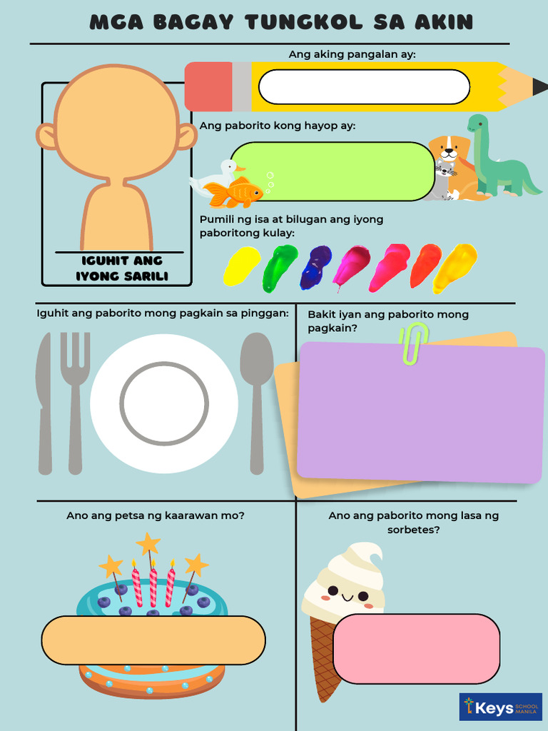Grade 5 Mga Bagay Tungkol Sa Akin | PDF