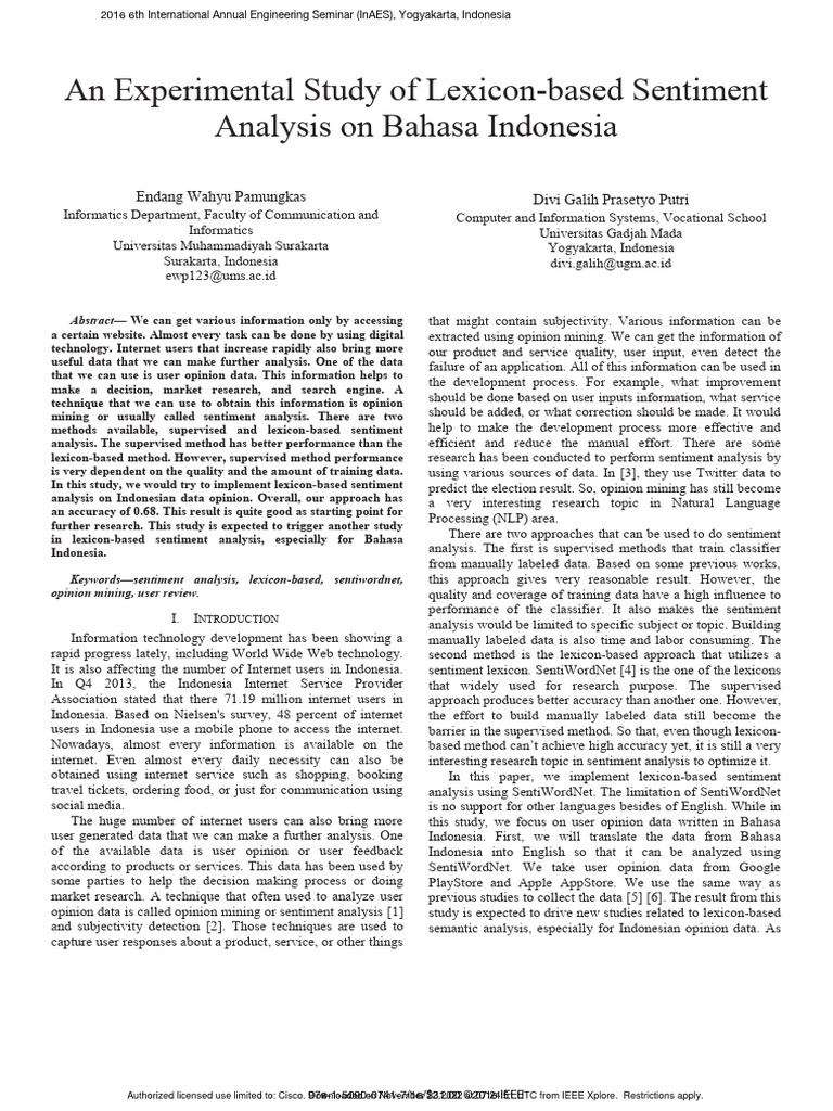 An_experimental_study_of_lexicon-based_sentiment_analysis_on_Bahasa ... An_experimental_study_of_lexicon-based_sentiment_analysis_on_Bahasa ...