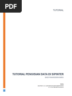 Tutorial Situ 2.0 Pengisian Data Untuk Mahasiswa | PDF | Karier & Perkembangan