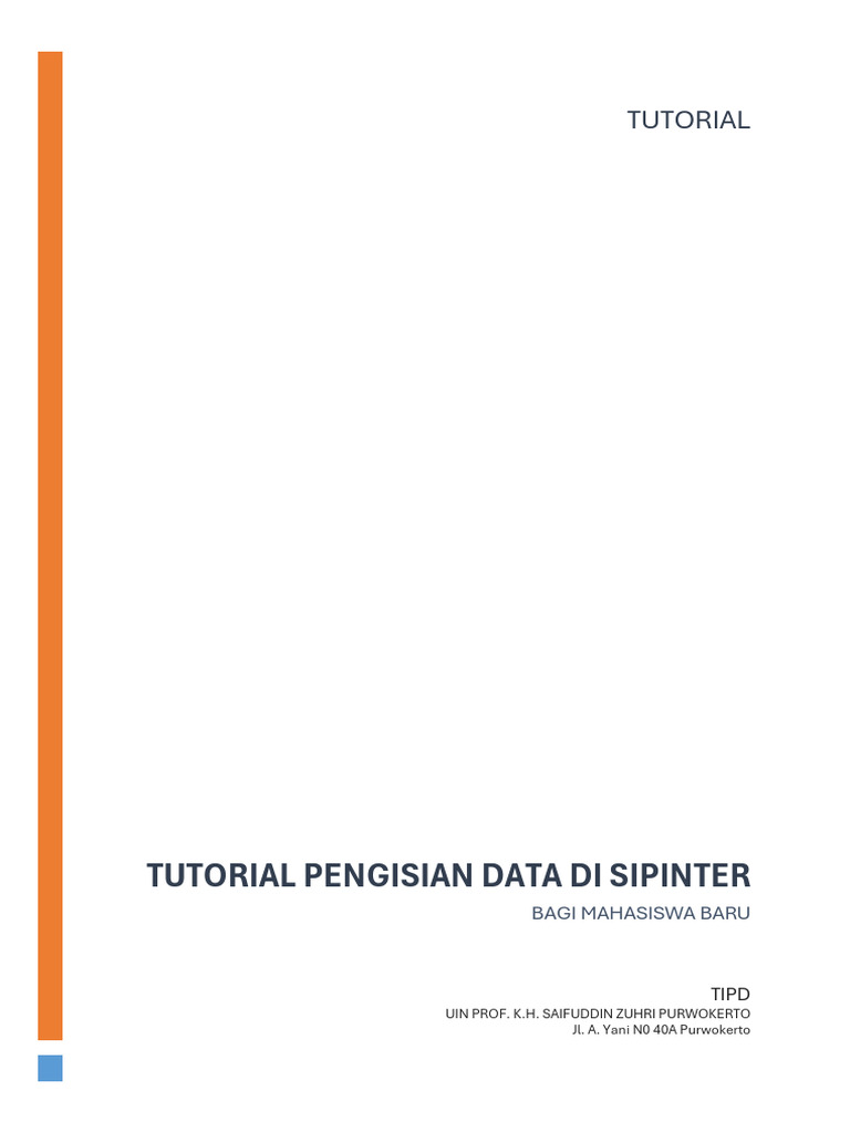 Tutorial Update Data Di Sipinter | PDF