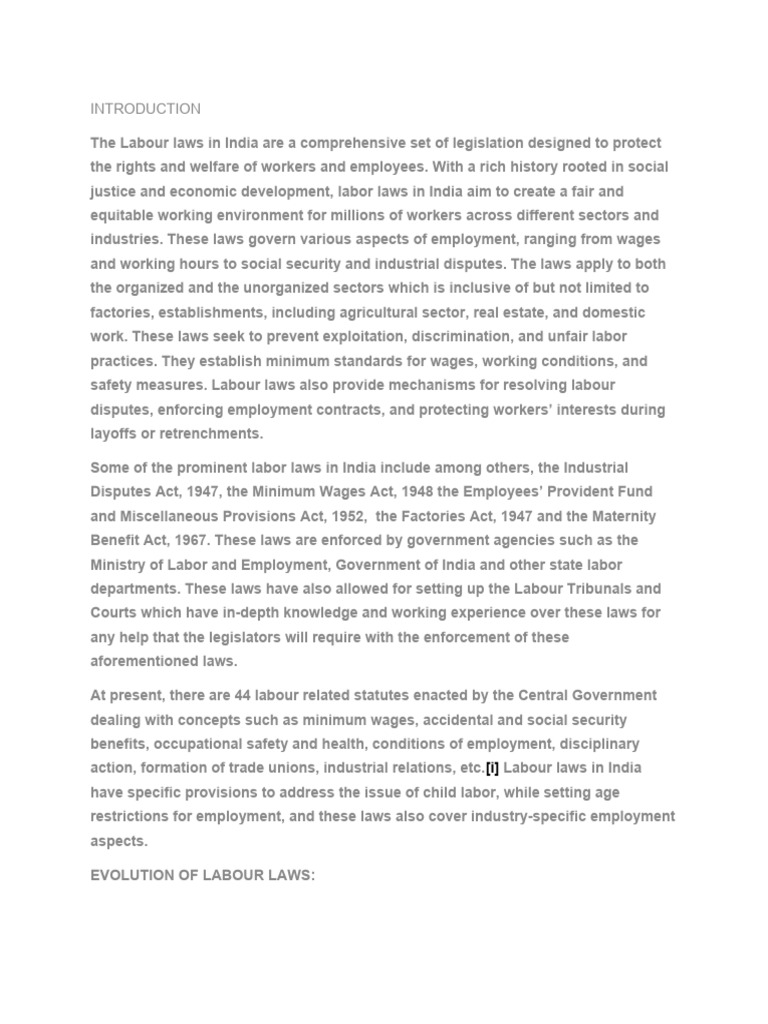 Organised Labour | PDF | Labour Law | Employment