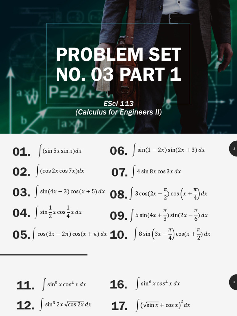 Problem Set No 3 (Part 1) | PDF