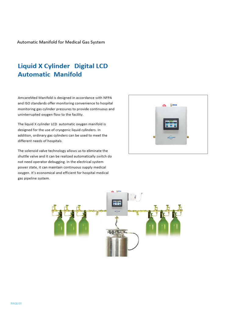 Liquid cylinder automatic manifold | PDF