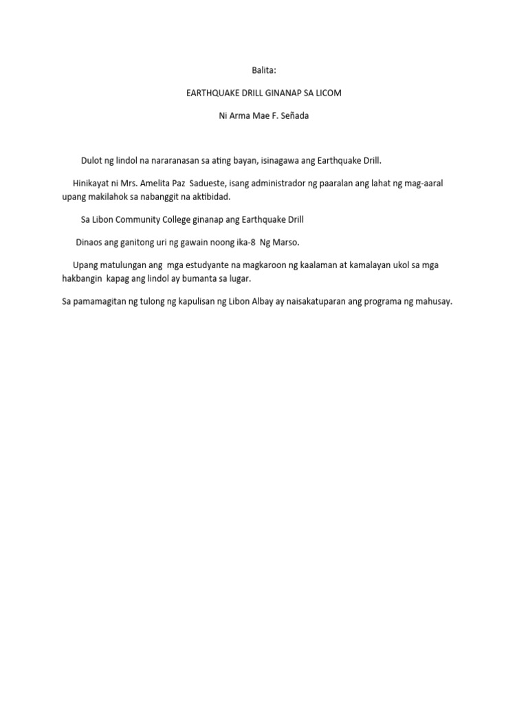 MGA-ARTIKULO-BSEd-Filipino-2 | PDF