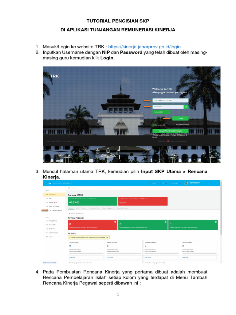 Tutorial Pengisian SKP | PDF