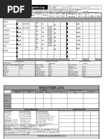 VFR Nav Log | PDF | Aircraft | Aviation