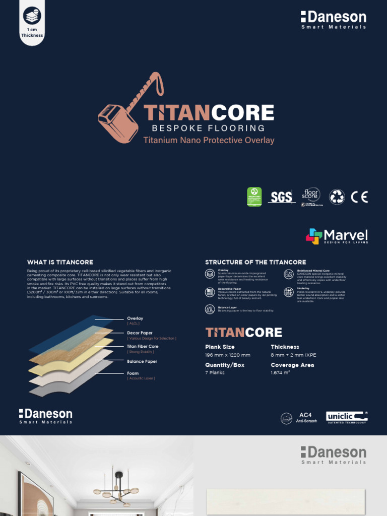 E-Catalog Titancore | PDF | Flooring | Building Engineering