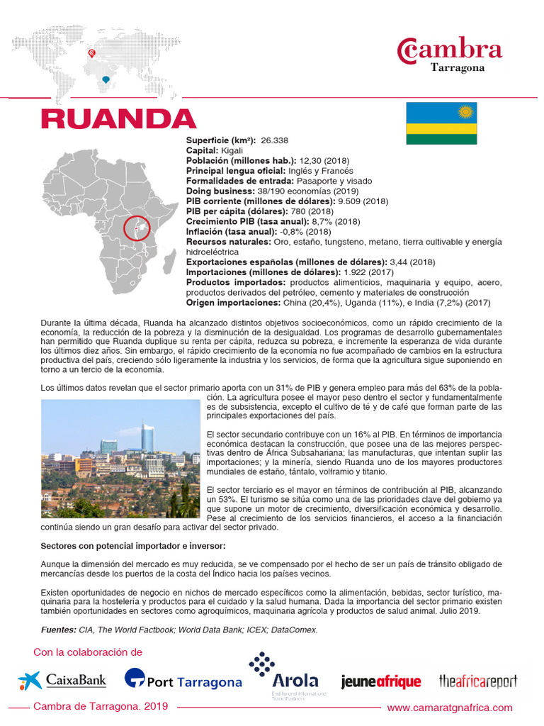Ruandas | PDF | Ruanda | Economias