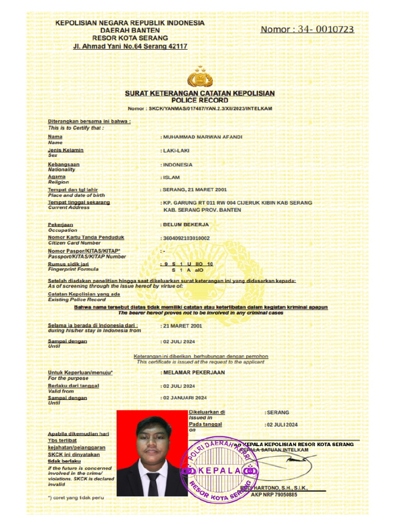 Muhammad Marwan Afandi | PDF