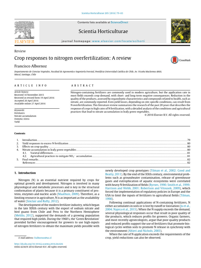 Index | PDF | Fertilizer | Nitrate