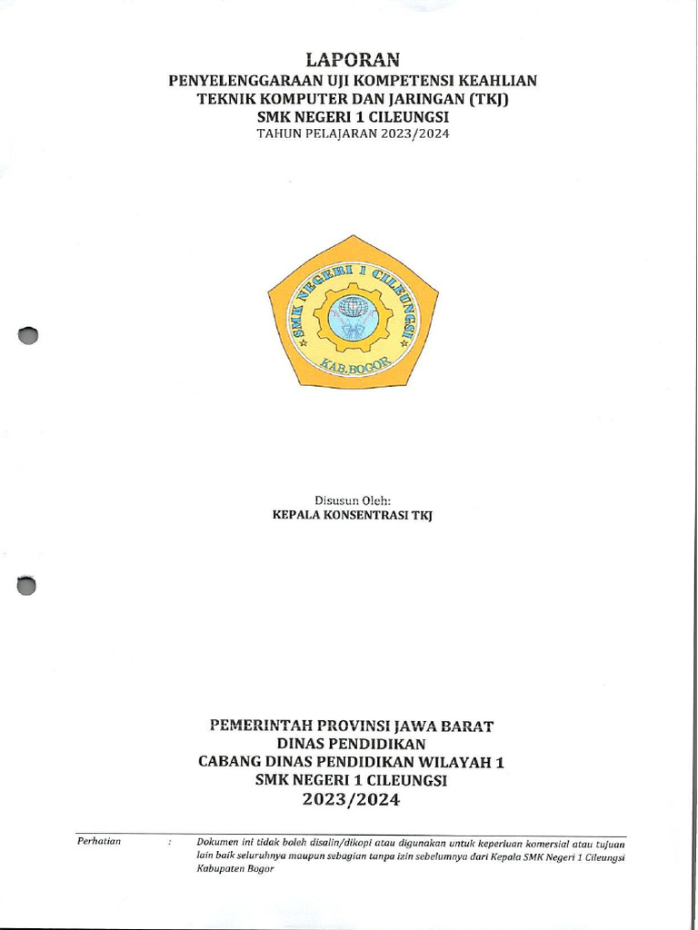 Ukk Laporan TKJ - 0001 | PDF