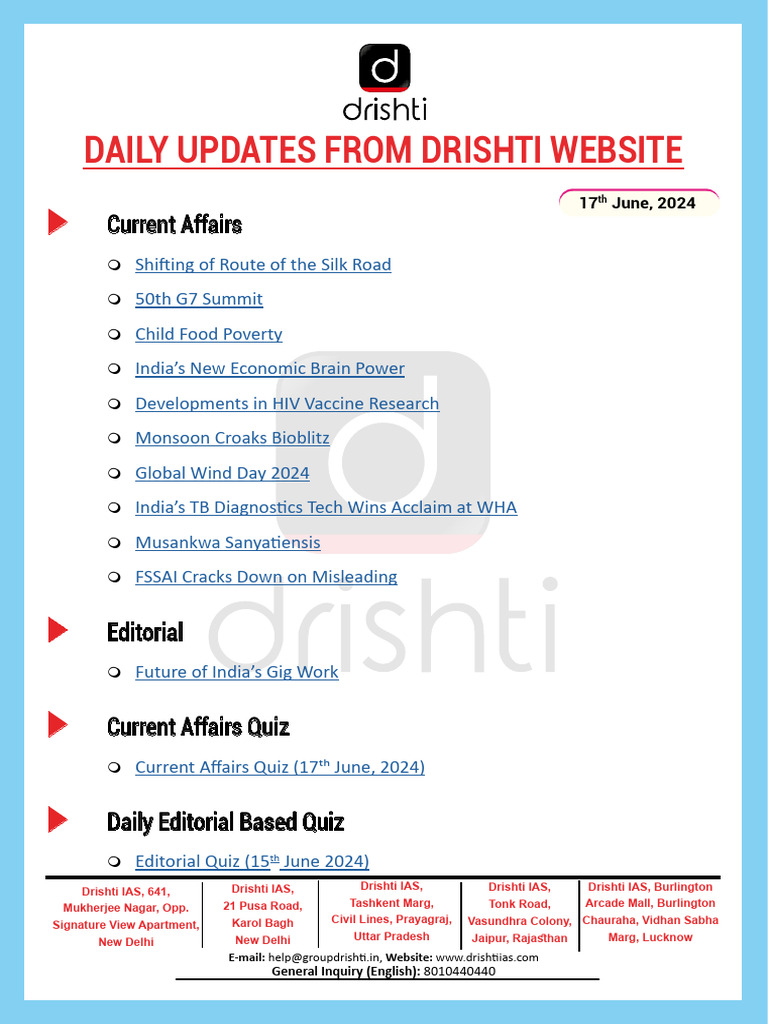 Handout (17th June 2024) | PDF