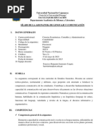 Iii-Formato-Plan de Clase - 2025-2 | PDF | Comunicación | Enseñando