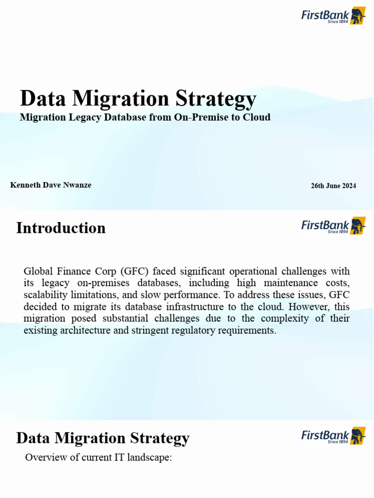 Presentation 1 | PDF | Databases | Cloud Computing