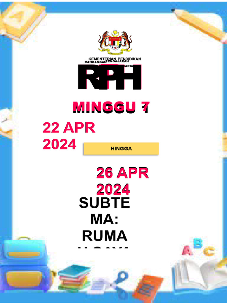 RPH Minggu 7 2024 (Isnin) | PDF | Learning | Cognition