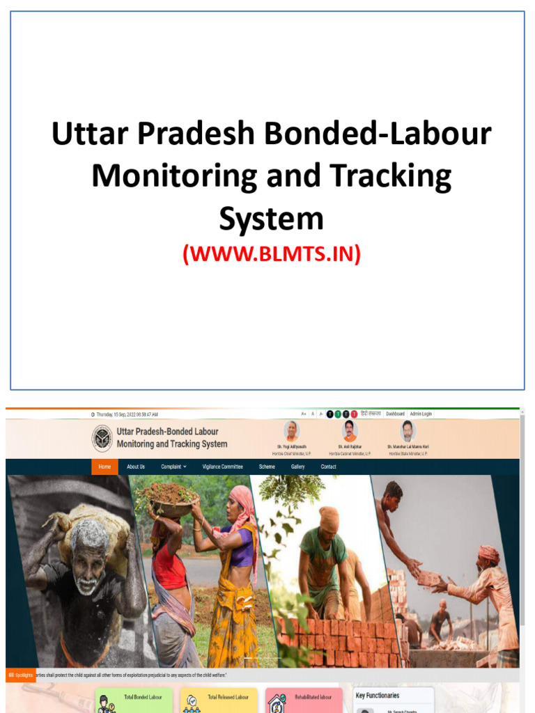 Bonded-Labour Monitoring and Tracking System | PDF | Finance & Money ...