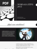 Norma Oficial Mexicana Nom - 033 | PDF