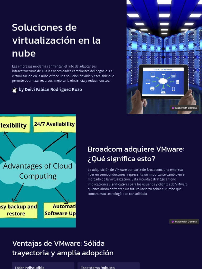 Soluciones de Virtualizacion en La Nube | PDF | Computación en la nube | Escalabilidad