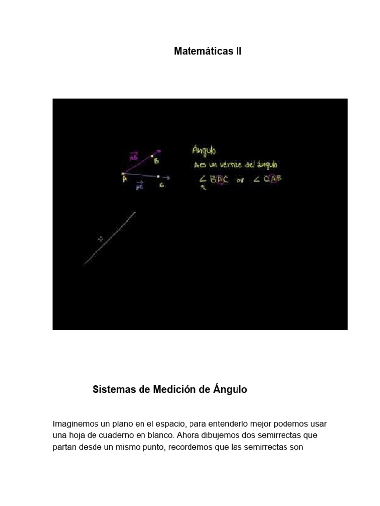 Matemáticas II | PDF | Triángulo | Ángulo