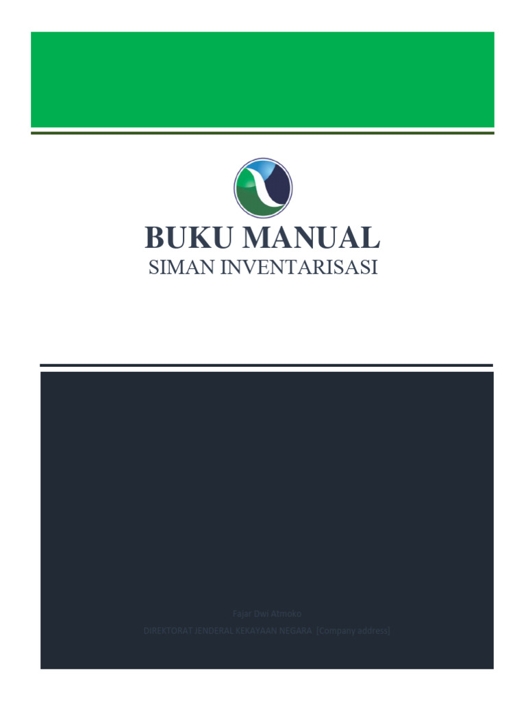 Buku Manual SIMAN Inventarisasi-20221111 | PDF