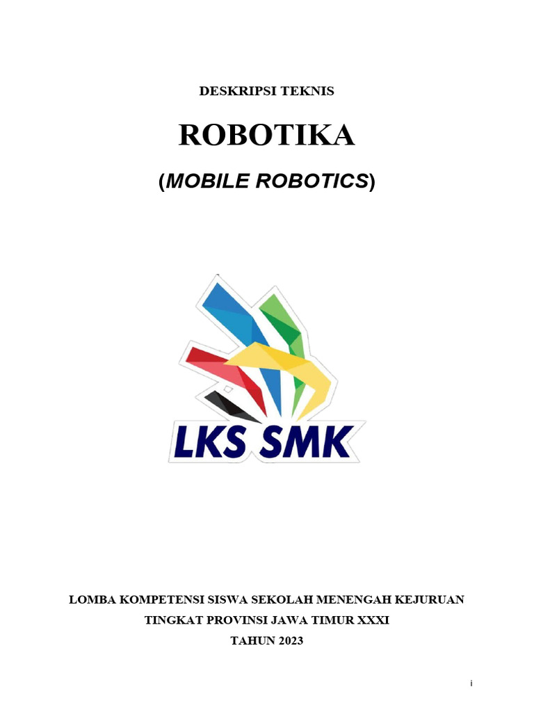 Deskripsi Teknis - Mobile Robotics - LKS SMK 2023 Jawa Timur V.20230502 ...