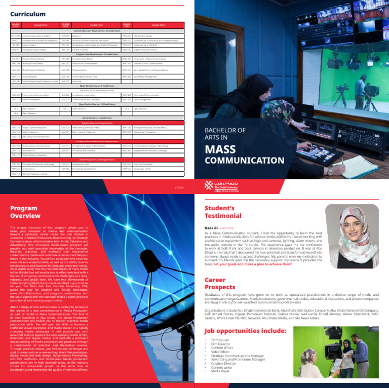 ba-in-mass-comm | PDF | Public Relations | Communication