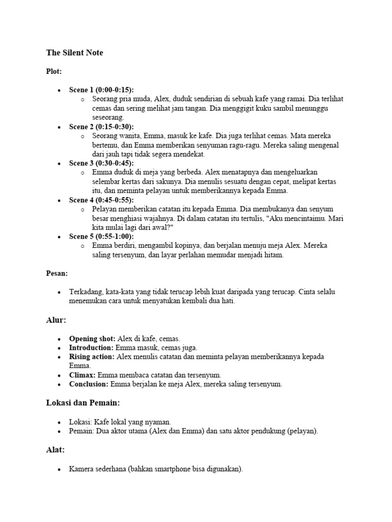 The Silent Note | PDF