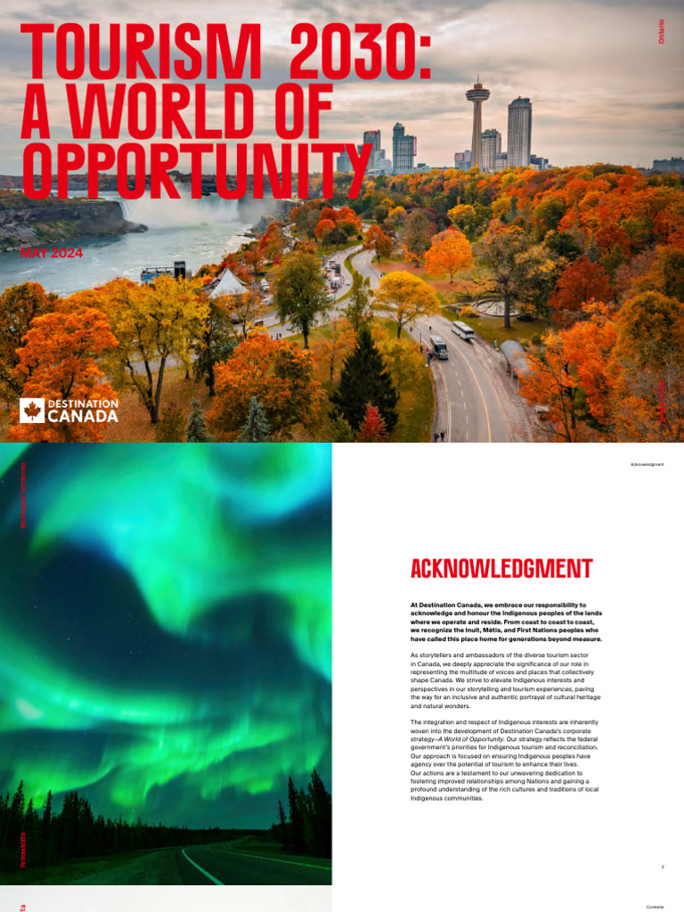 DC-Tourism 2030 A World of Opportunity-En | PDF | Tourism | Market ...