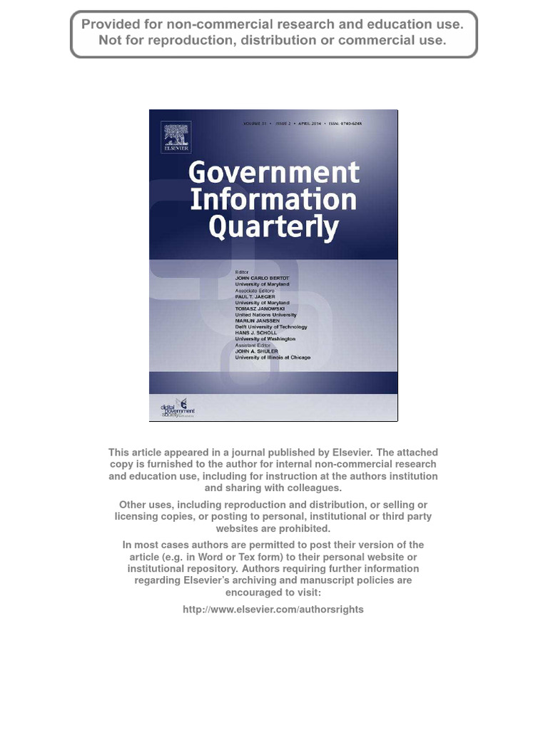 Determining The Type of e Government Use | PDF | Linear Regression | E Government