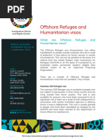 Application For An Offshore Humanitarian Visa: About This Form | PDF ...