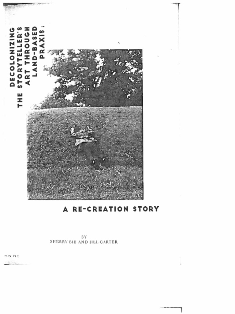 Bie-Carter - Decolonizing The Storyteller's Art - Alt. | PDF