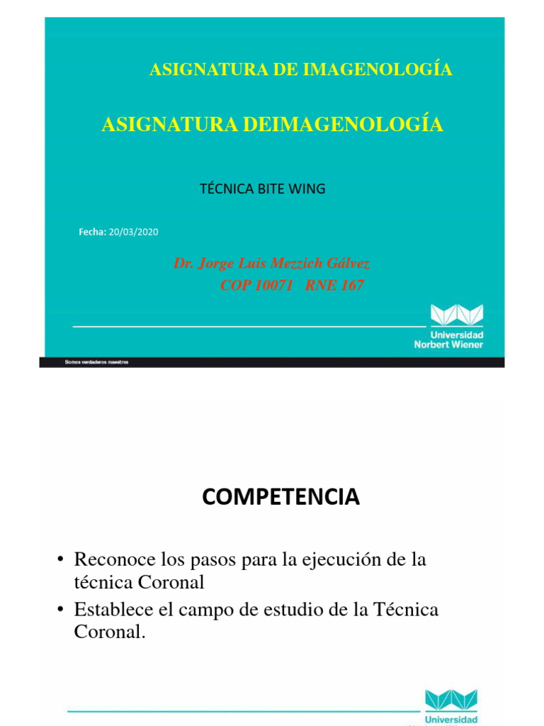 6 Técnica Bite Win-Oclusal | PDF