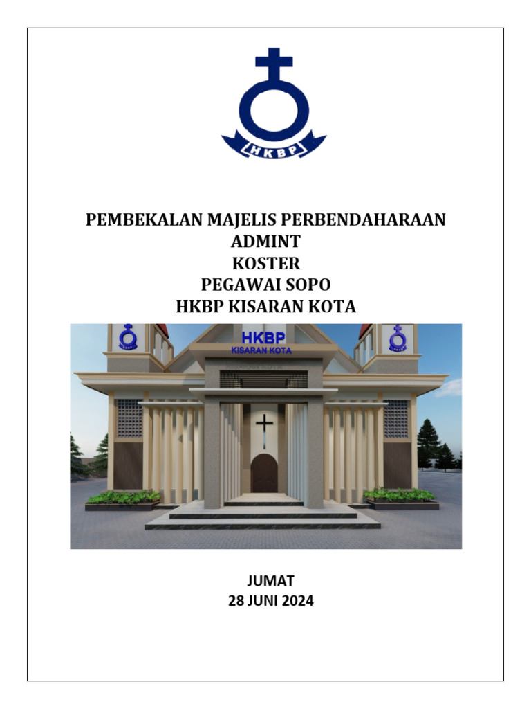 Pembekalan Administrasi Gereja HKBP | PDF