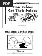 How The Zebra Got Its Stripes (Golden Books) | PDF | Zebra | Mammals Of ...