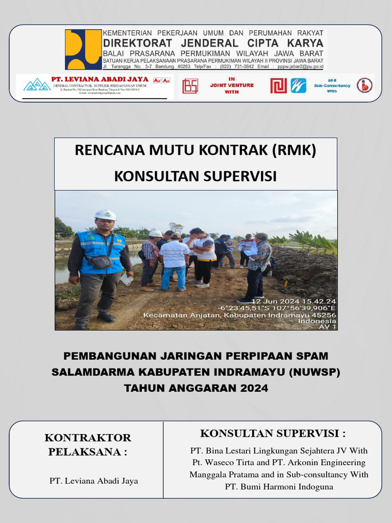 RMK Supervisi - Spam Salamdarma Kab. Indramayu 2024 | PDF