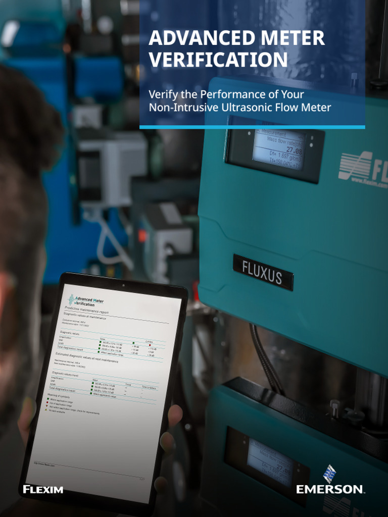 Brochure Flexim Advanced Meter Verification Verify Performance of Your ...
