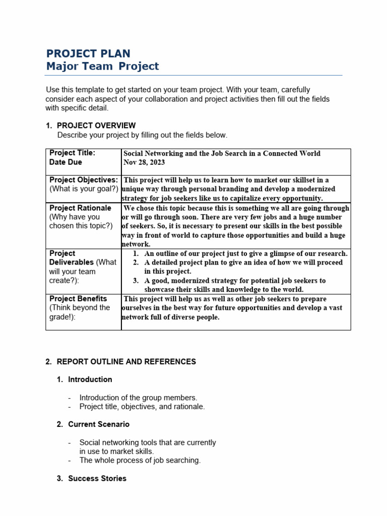Final Project Plan | PDF | Mediation