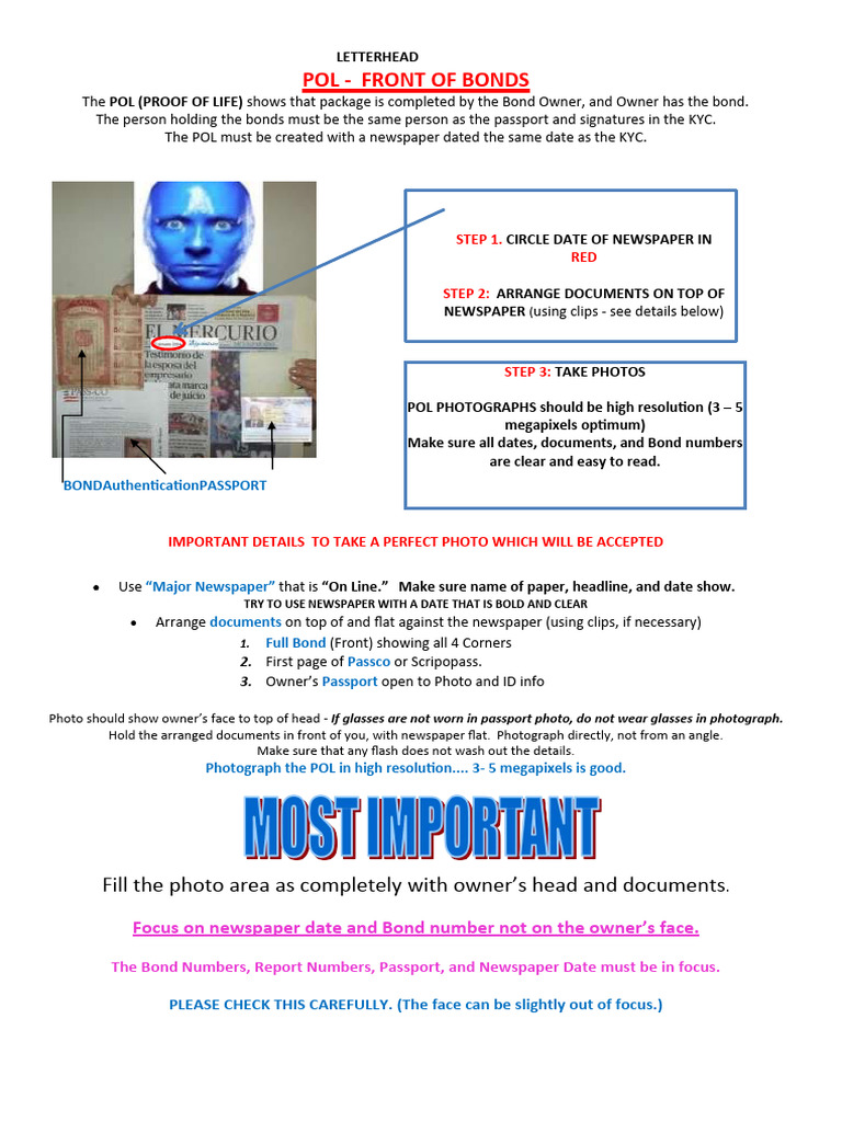 Pol Instructions 2022-2023-New | PDF | Identity Document | Government And Personhood