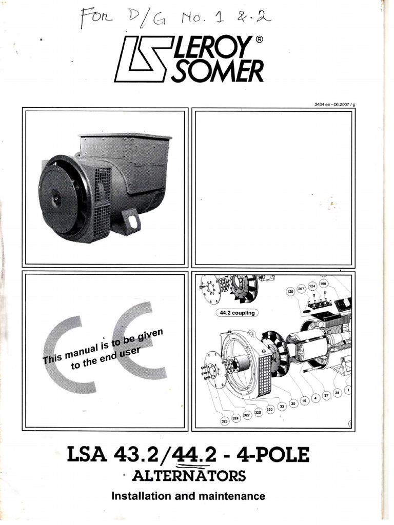 Manual Book Alternators Pdf