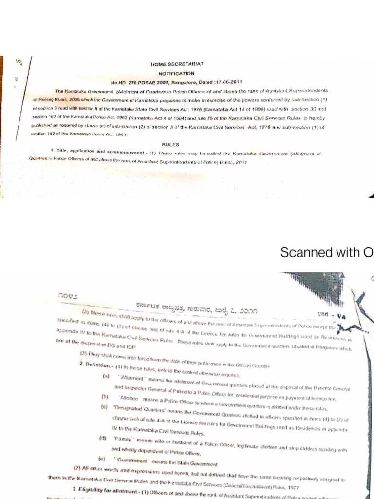 Allotment of Quarters Above ASP | PDF