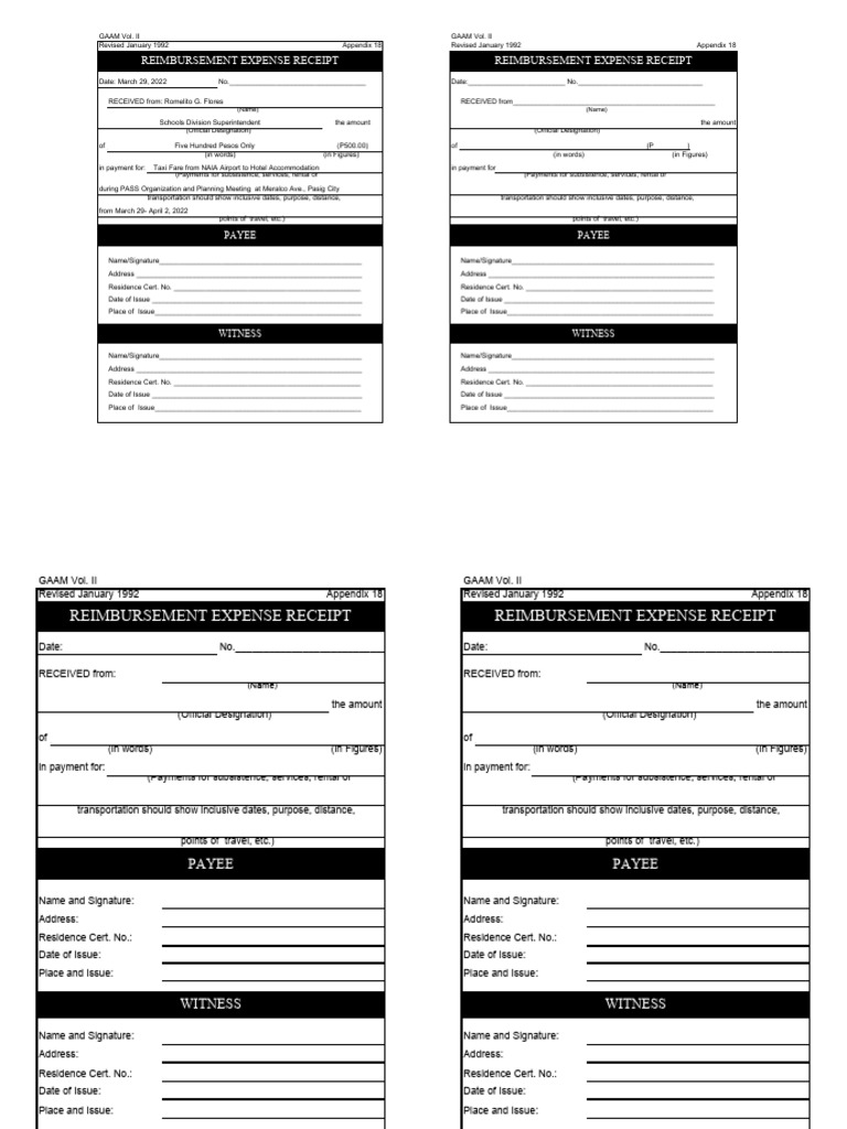 RER Form | PDF | Transport | Public Transport