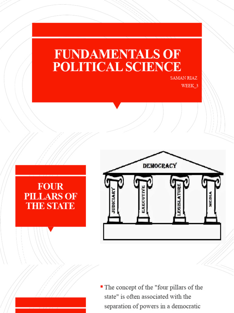Week-2 Four Pillars | PDF | Government Of Pakistan | Legislature