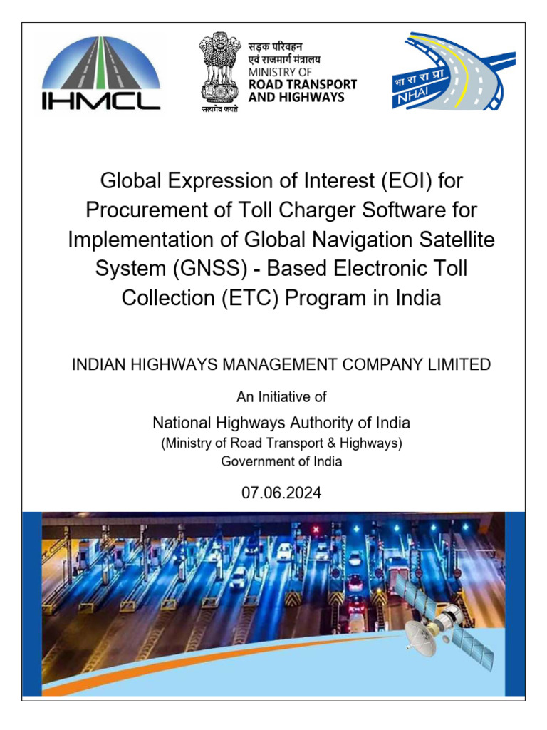 GNSS-EOI_Final_07.06.2024-2 | PDF | Joint Venture